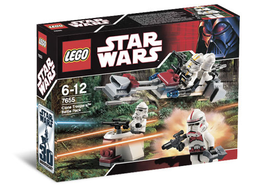 LEGO Star Wars Set #7655 Clone Troopers Battle Pack