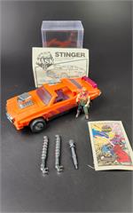 1986 M.A.S.K. MASK Stinger with Bruno Sheppard Complete (1YY)