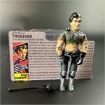 1986 Hasbro GI Joe Thrasher with Filecard (123sss)
